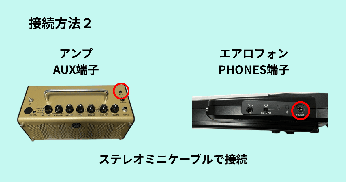 エアロフォン アンプ接続時の遅延を減らす3つの方法 | しゅうこ音楽ぶろぐ